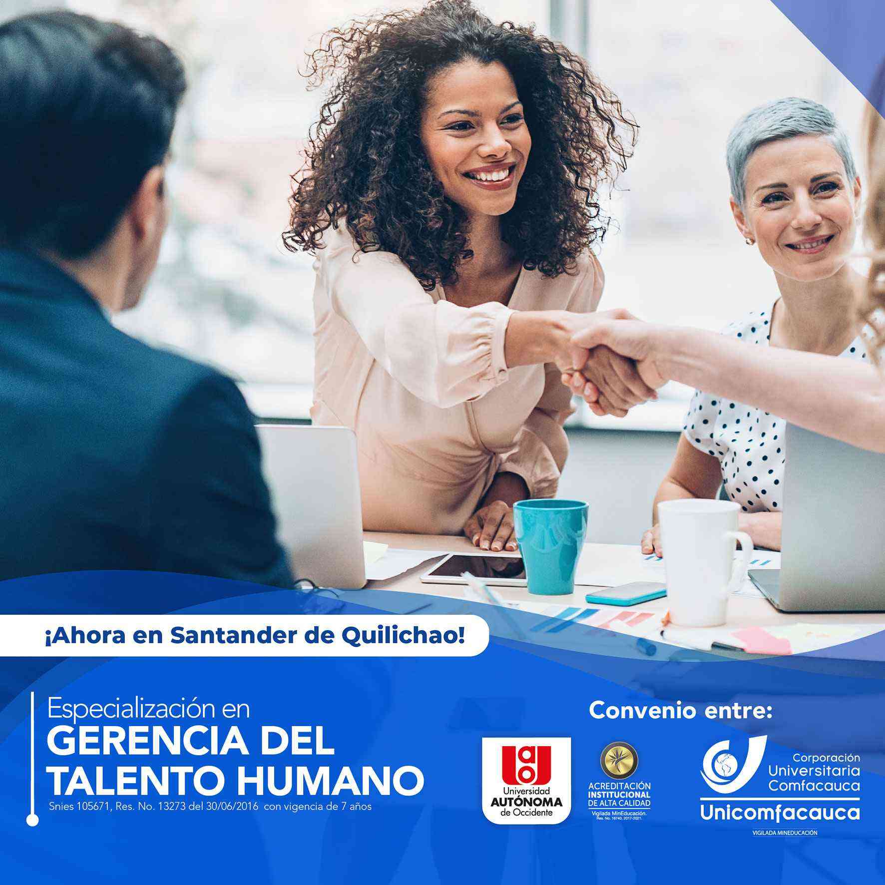 Tenemos nueva Especialización en Gerencia del Talento Humano | UNICOMFACAUCA