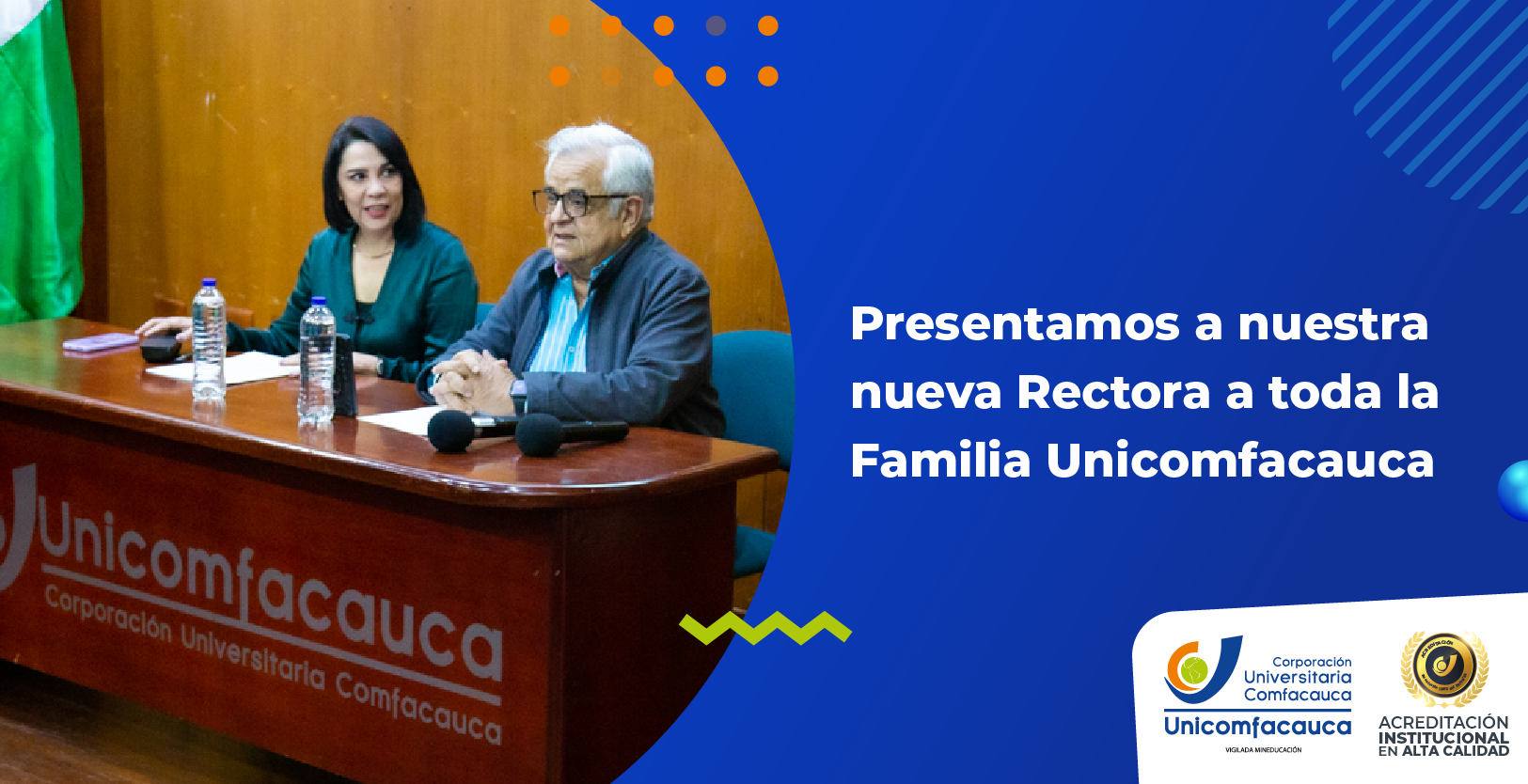 Presentación de la Dra. Lina Uribe como Rectora de Unicomfacauca | UNICOMFACAUCA